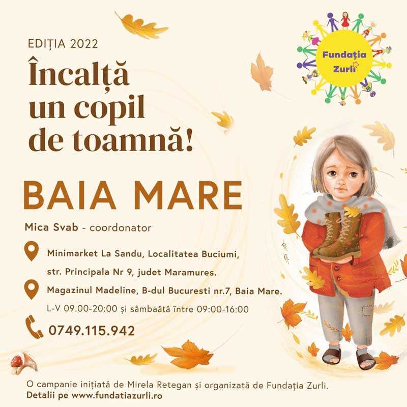 „Încalță un copil de toamnă!” - Graiul Maramureșului