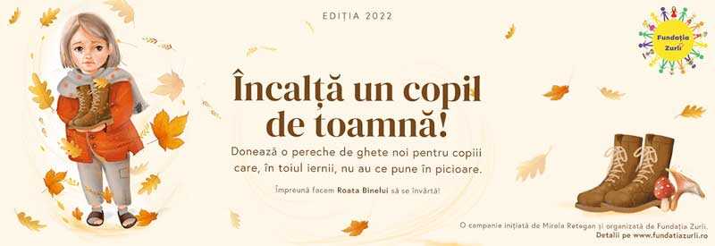 Puncte de colectare “Încalță un copil” - Graiul Maramureșului