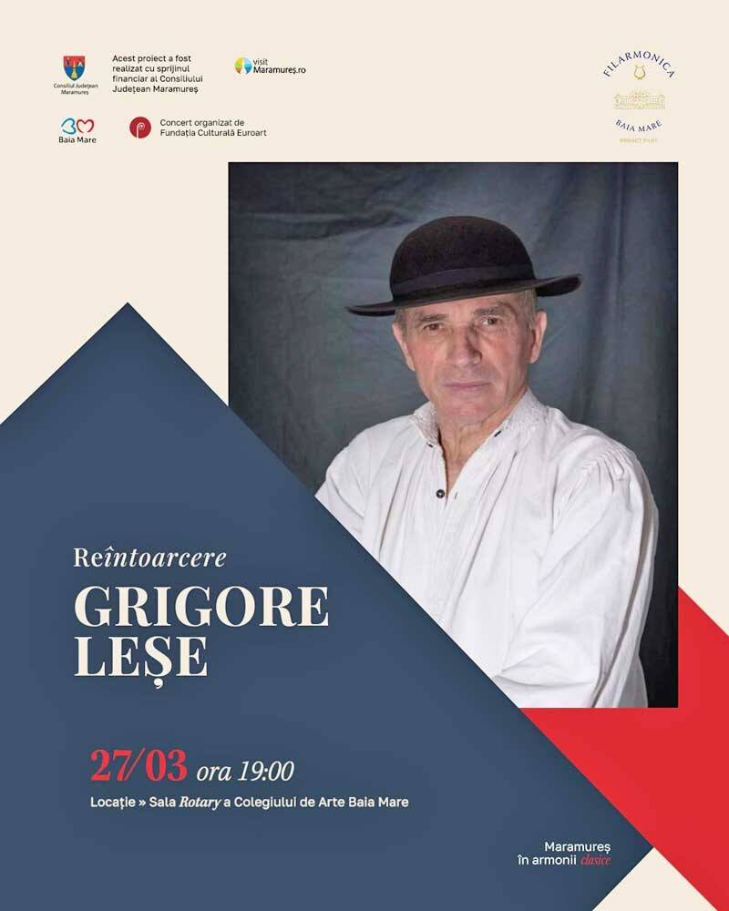 Un concert despre identitate, rădăcină și continuitate cu Grigore Leșe ...